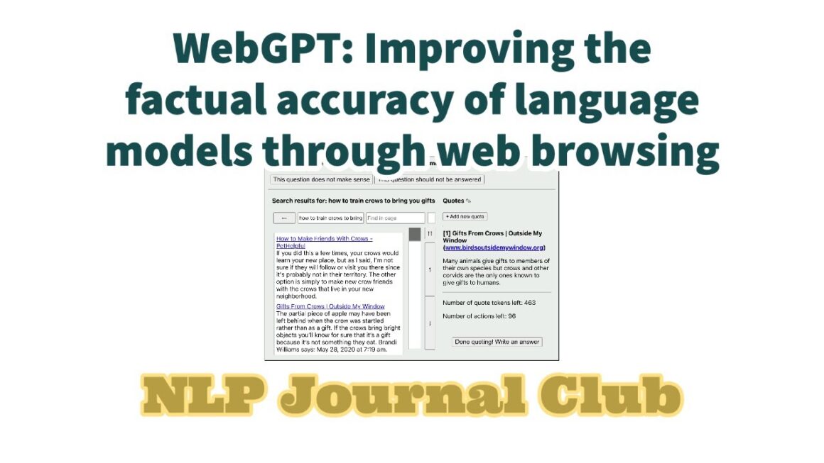 WebGPT: Mejorando la exactitud factual de los modelos lingüísticos a través del uso de un ...